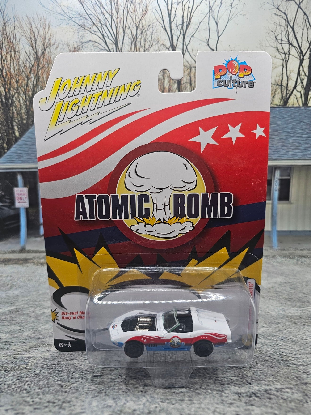 1969 Chevrolet Corvette "Atomic Bomb" Johnny Lightning | DIECASTMAN