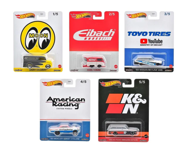 Hot Wheels Premium Pop Culture set | DIECASTMAN